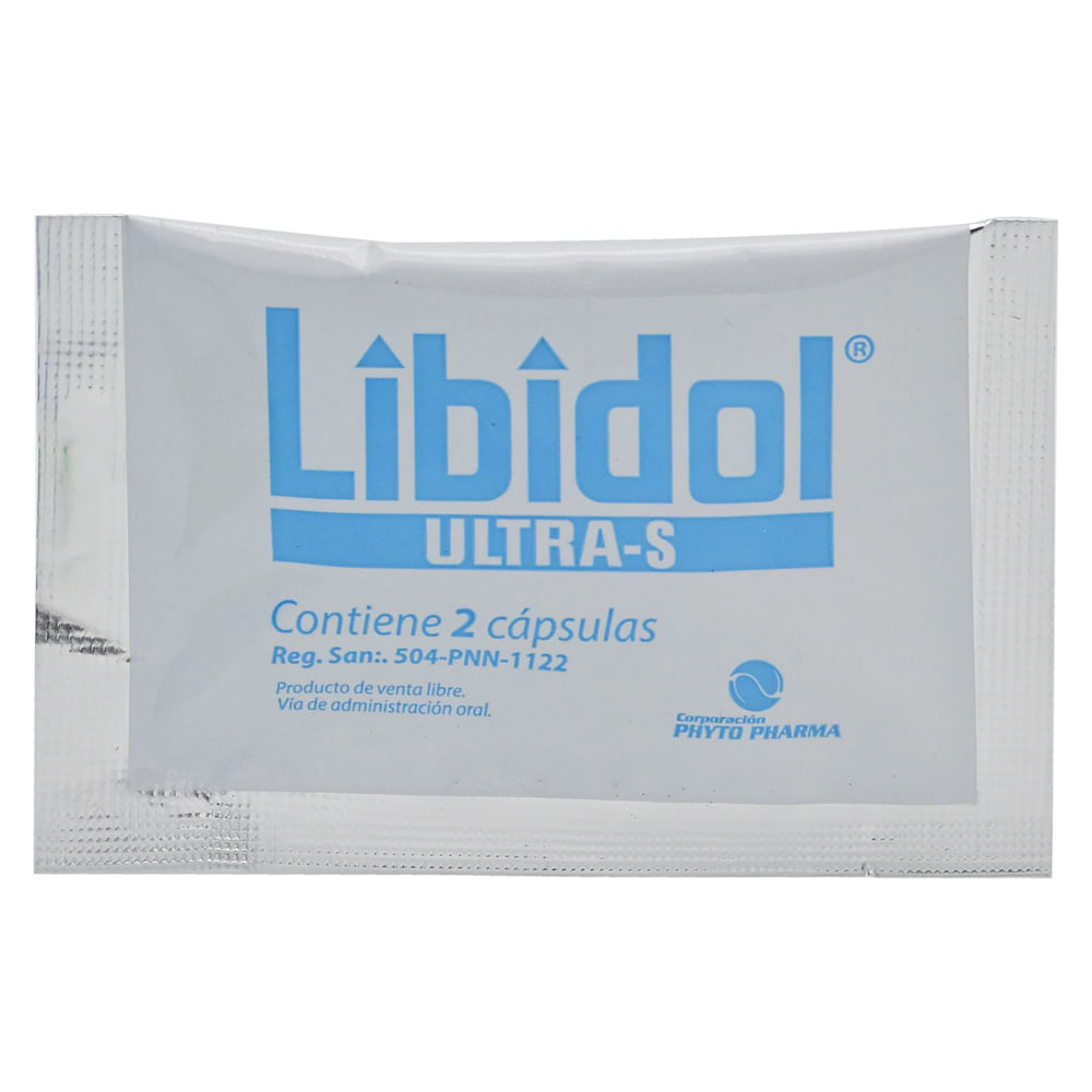 Libidol Ultra-S Sachet Caja 30 Unidades - Farmacias Medicity