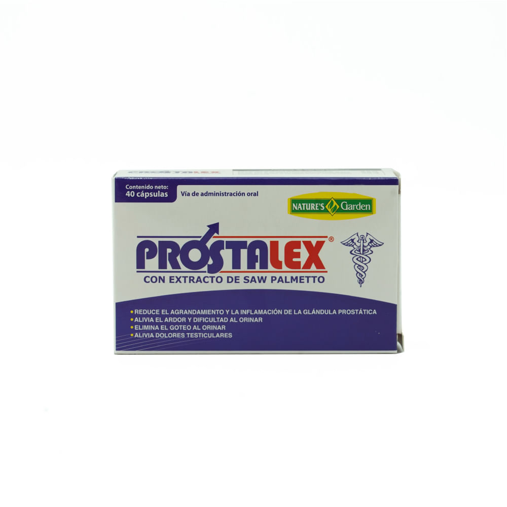 Prostalex Cápsulas Extracto De Saw Palmeto Caja 40 Unidades - Farmacias ...