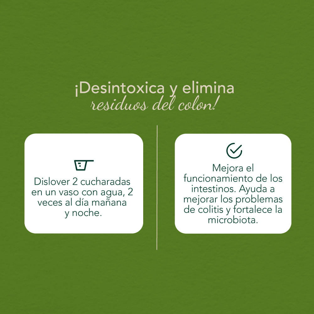 Colon Live Polvo Fibras Naturales Frasco 500 g - Farmacias Medicity