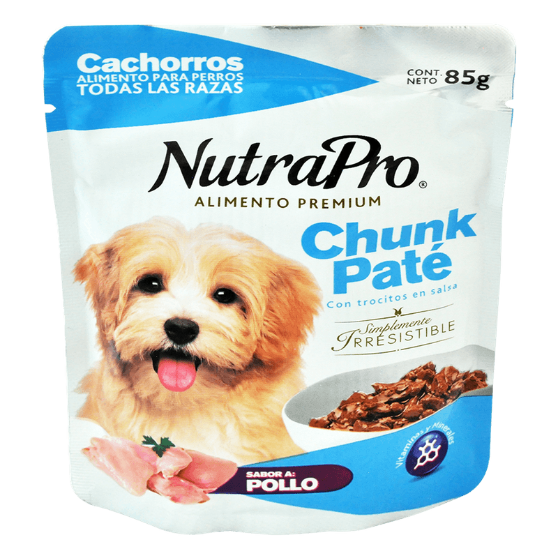 Nutrapro Snack Para Perro Pate Cachorro 85 g - Farmacias Medicity