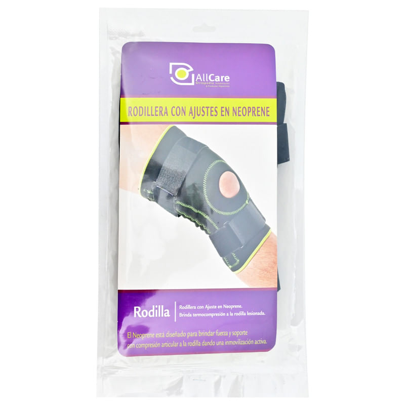 Allcare Rodillera Abierta Con Ajuste M - Farmacias Medicity
