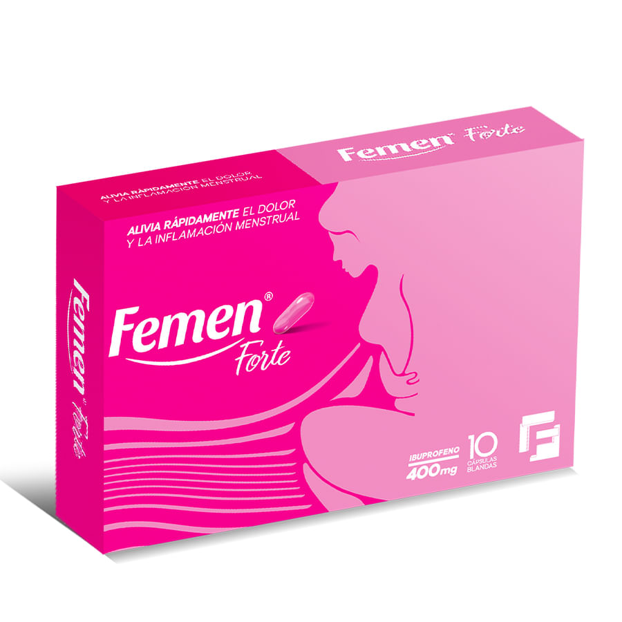 Femen Forte Cápsulas 400 mg Caja Con 10 Unidades - Farmacias Medicity