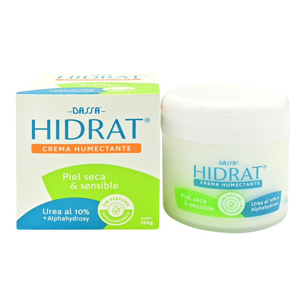 Hidrat Crema Piel Seca 10% Urea Frasco 120 g - Farmacias Medicity
