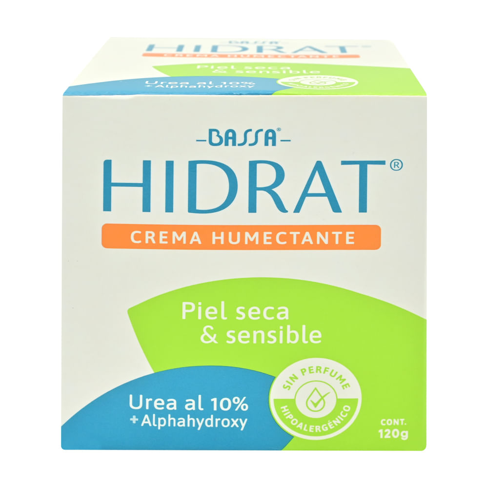 Hidrat Crema Piel Seca 10% Urea Frasco 120 g - Farmacias Medicity